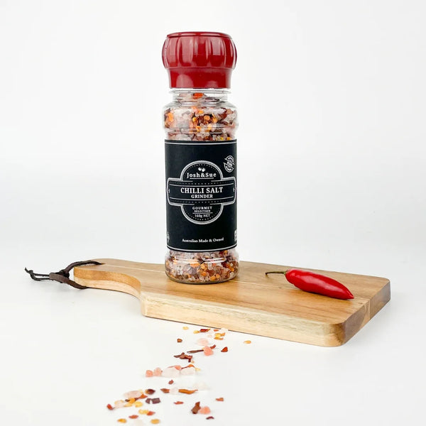 Josh & Sue Chilli Salt Grinder - The Food Purveyor