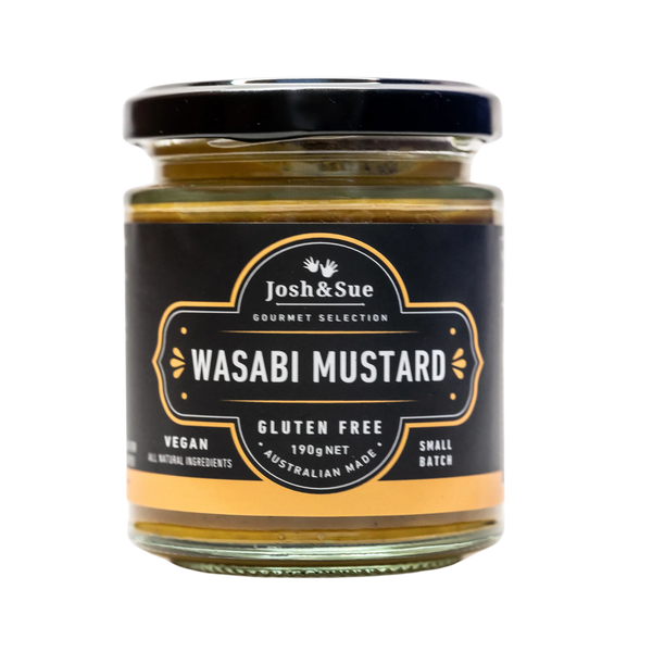 Josh & Sue Wasabi Mustard - The Food Purveyor