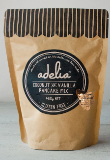 Adelia Fine Foods Coconut & Vanilla Bean Pancake Mix – Gluten Free 450 ...