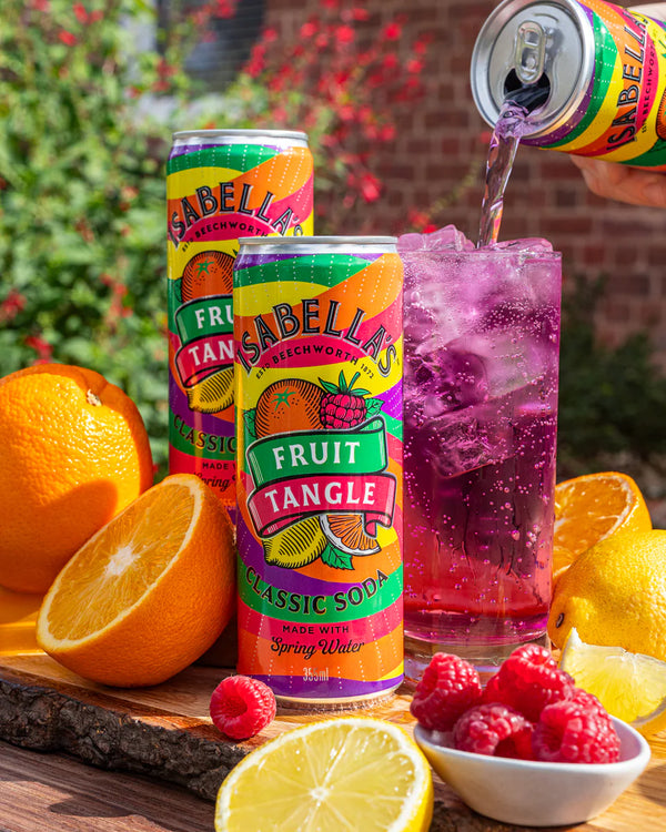 Fruit Tangle Soda Can 355ml - The Food Purveyor