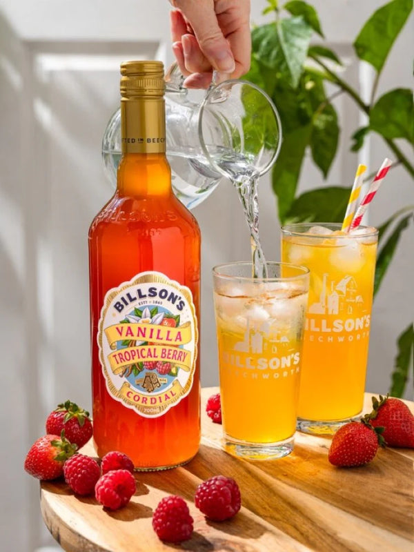 Billson's Vanilla Tropical Berry Cordial - The Food Purveyor